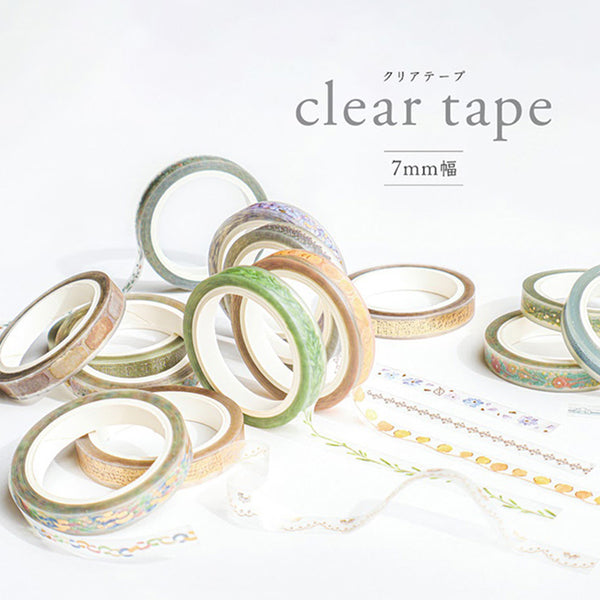 Mind Wave 7mm Clear Tape - 95406 Line Parallel - Paper Plus Cloth