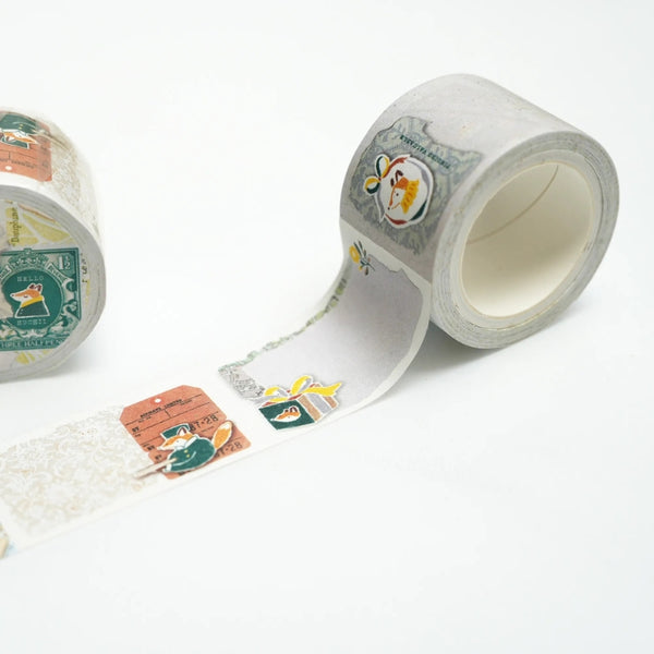 Hello Studio Sticker Memo Roll - The Grand Huchii Hotel - Paper Plus Cloth