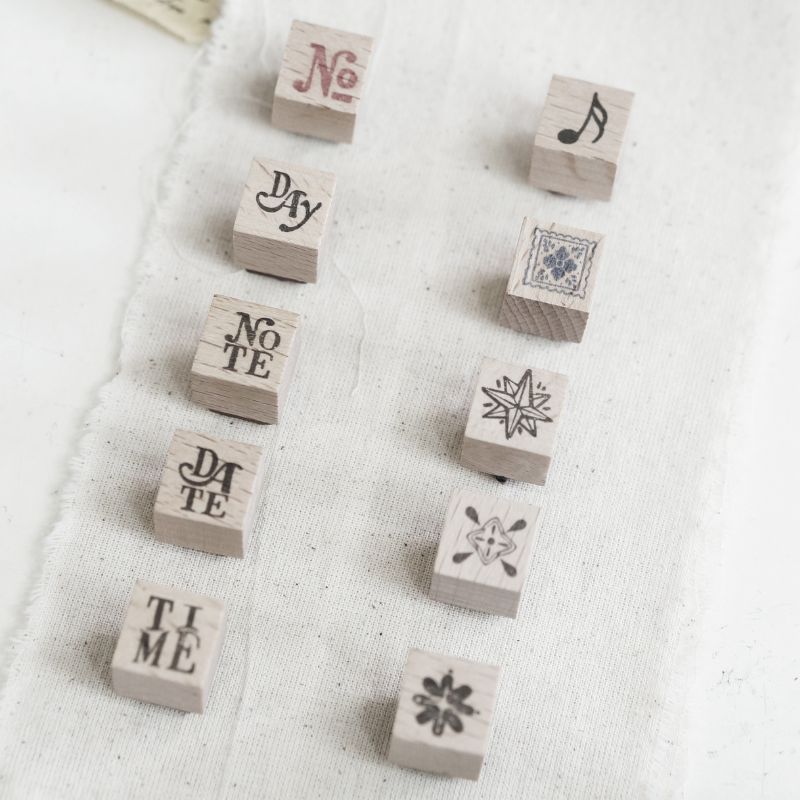 PRE ORDER: BMP Pages of Me Rubber Stamps - Mini Icons - Paper Plus Cloth