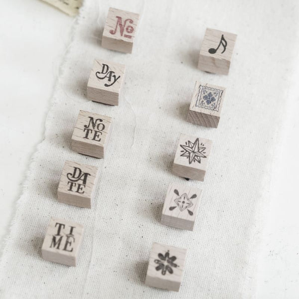 PRE ORDER: BMP Pages of Me Rubber Stamps - Mini Icons - Paper Plus Cloth