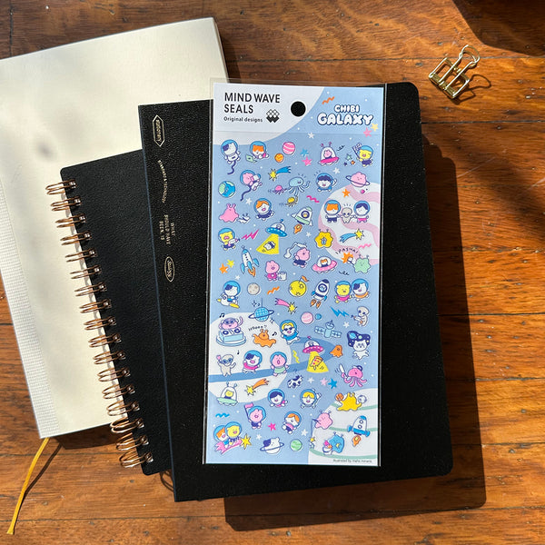 Mind Wave Sticker Sheet - 82367 Chibi Galaxy - Paper Plus Cloth