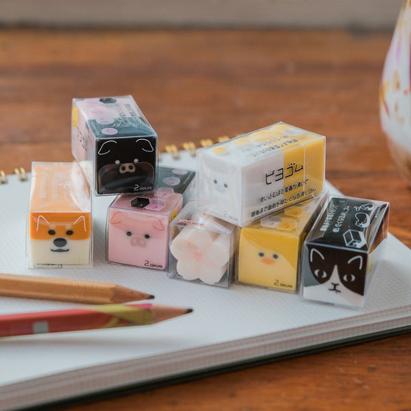 Sun-Star Sakura Saku Eraser - Paper Plus Cloth