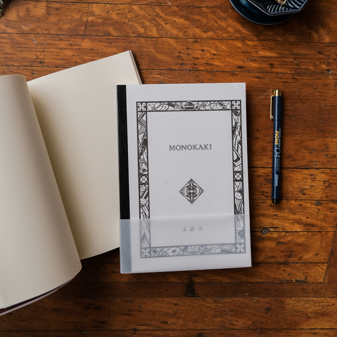 Masuya Monokaki Notebook - A5 Plain - Paper Plus Cloth