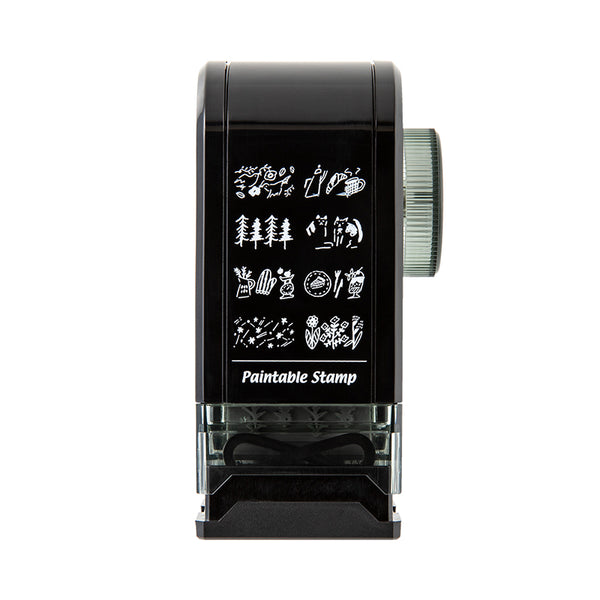 Midori Paintable Rotating Stamp Dial - Connection - Paper Plus Cloth