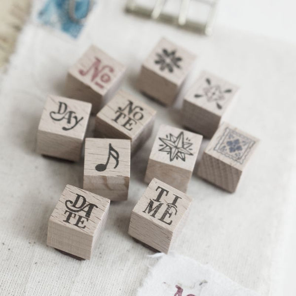 PRE ORDER: BMP Pages of Me Rubber Stamps - Mini Icons - Paper Plus Cloth