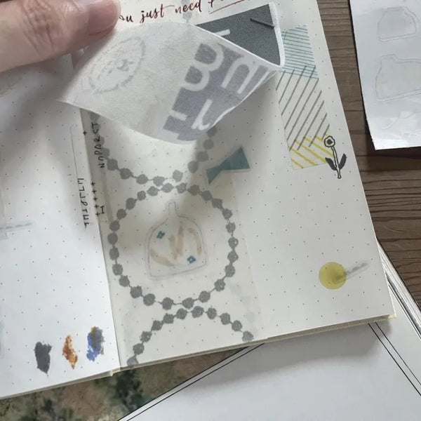 Avocadomori Sticker Postcard Set - Midsummer Glass - Paper Plus Cloth