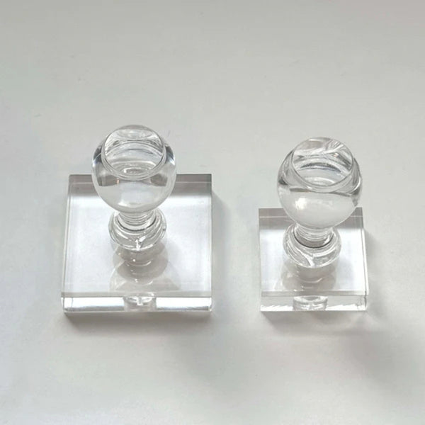 Acrylic Block with Handle M - Paper Plus Cloth