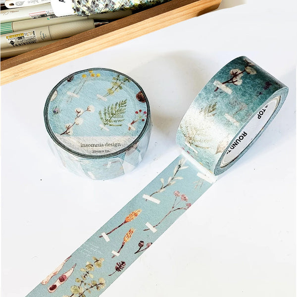 Insomnia Washi Tape - Botanical Specimen Room - Paper Plus Cloth