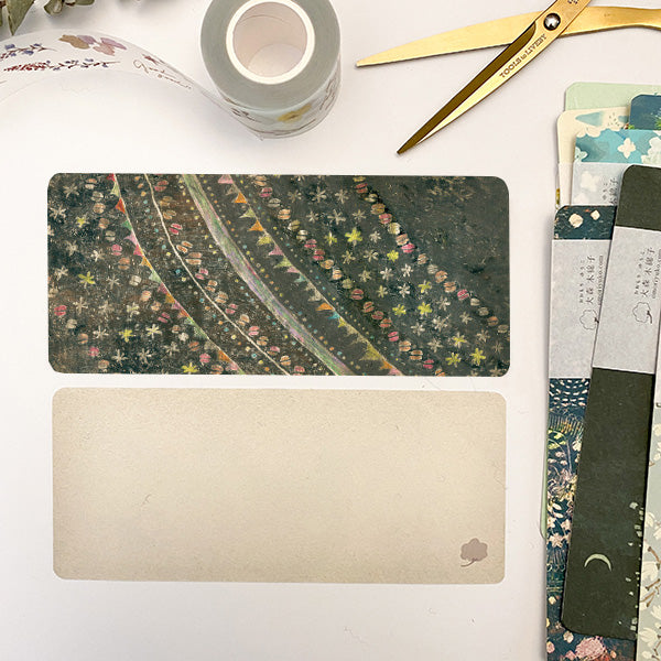 Omori Yuko Notecard - Coffee - 60 - Paper Plus Cloth