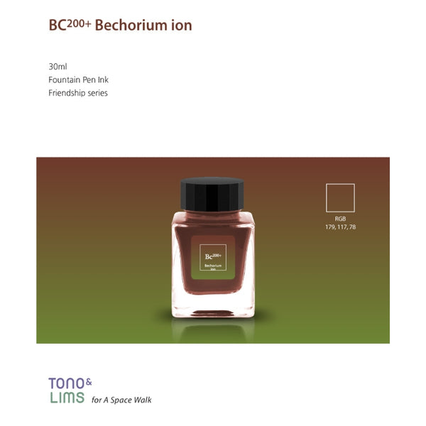 Tono & Lims Fountain Pen Ink - Friendship - BC200+ Bechorium ion ...