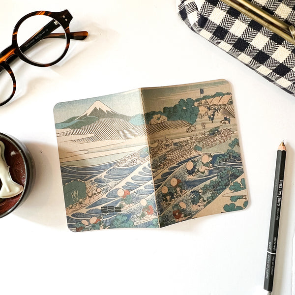 Ro-Biki Note - Museum Series Notebook - Tokaido Ukiyoe GAO42 - Paper ...