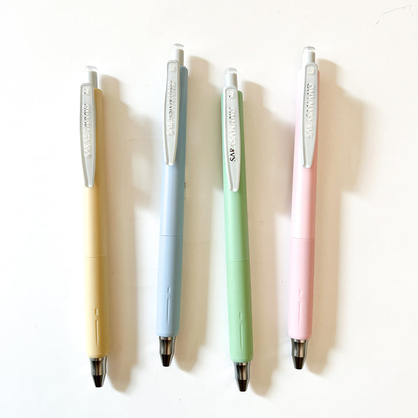 Zebra Sarasanano Limited Edition Smoke Pastel Colors - Paper Plus Cloth