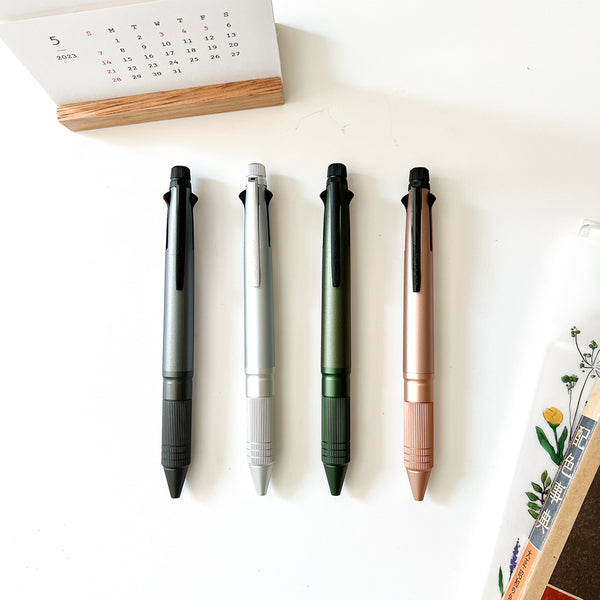 Uniball Jetstream Multifunction Pen 4&1 Metal Edition (Multi Pen + 0.5 ...