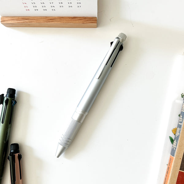 Uniball Jetstream Multifunction Pen 4&1 Metal Edition (Multi Pen + 0.5 ...