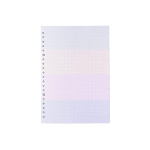 Nolty Kukuru A5 Refill Paper - NTK1109 Assorted Colors, Dot Grid ...