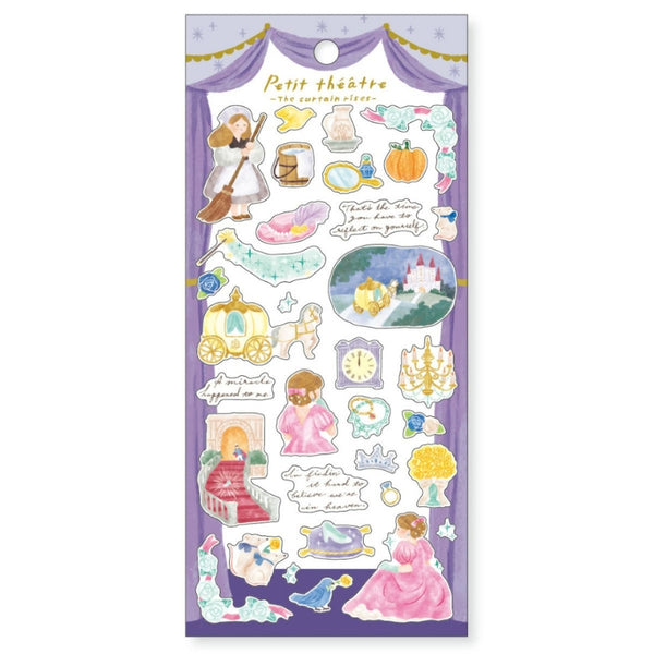 Mind Wave Petit Theatre Sticker - 82397 Cinderella - Paper Plus Cloth