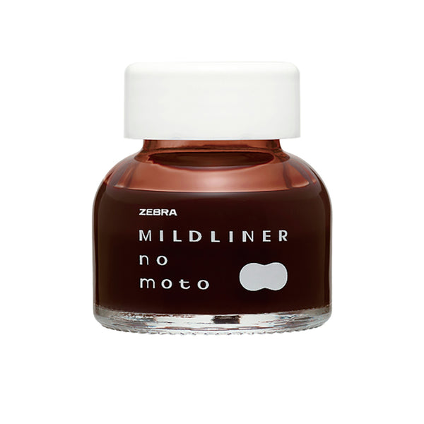Mildliner No Moto Mildliner INK 10ml Bottle - Mild Brown - Paper Plus Cloth