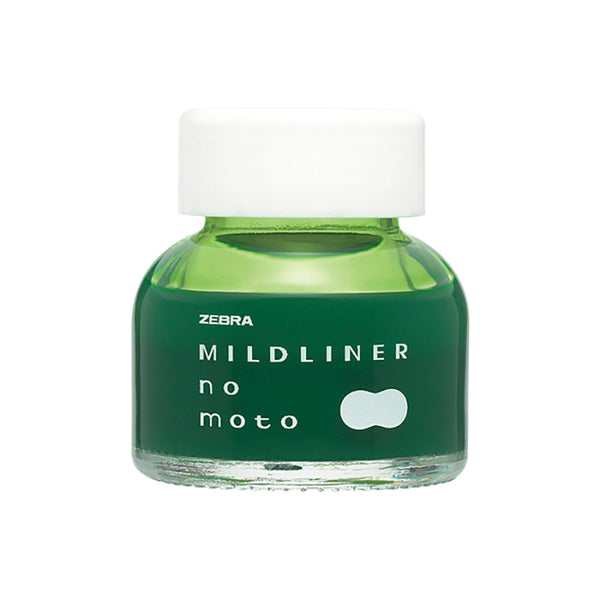 Mildliner No Moto Mildliner INK 10ml Bottle - Mild Green - Paper Plus Cloth