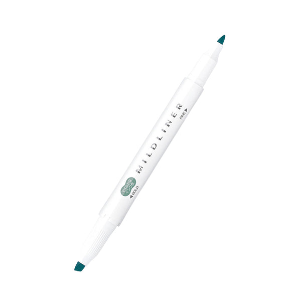 Mildliner Double Ended Highlighter Marker - Mild Moss Green - Paper ...