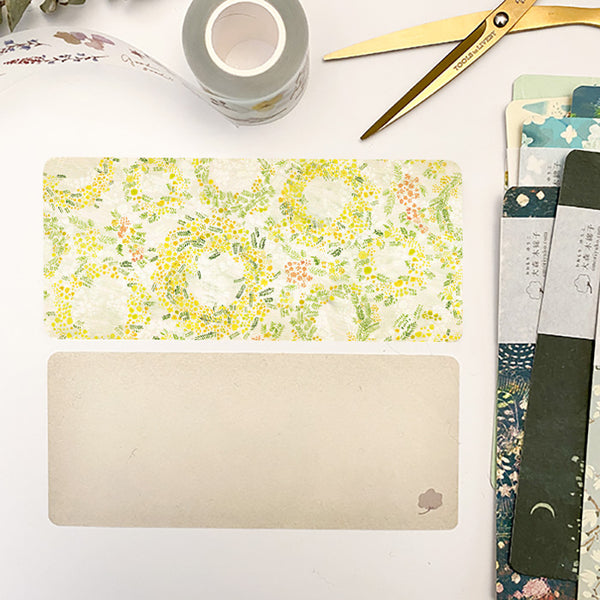 Omori Yuko Notecard - Mimoza - 73 - Paper Plus Cloth