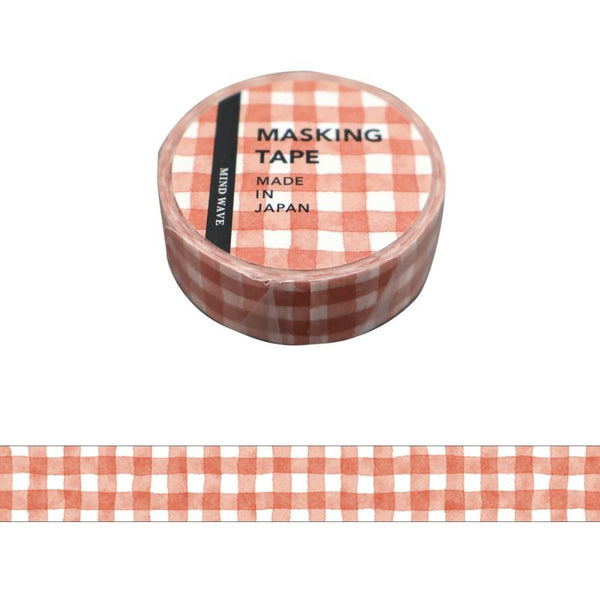 Mind Wave Masking Tape - 95517 Pattern Check 14 - Paper Plus Cloth