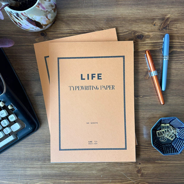 Life Typewriting Paper Pad - 50 sheets - Paper Plus Cloth