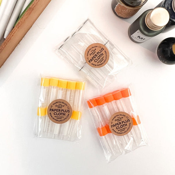 Empty Ink Vials (package of 5) - Paper Plus Cloth