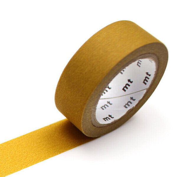 mt Masking Tape Solids - Matte Mustard - Paper Plus Cloth