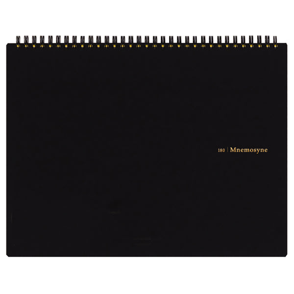 Mnemosyne A4 Notebook - Grid N180A - Paper Plus Cloth