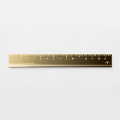 Traveler's Notebook Solid Brass Ruler - Paper Plus Cloth