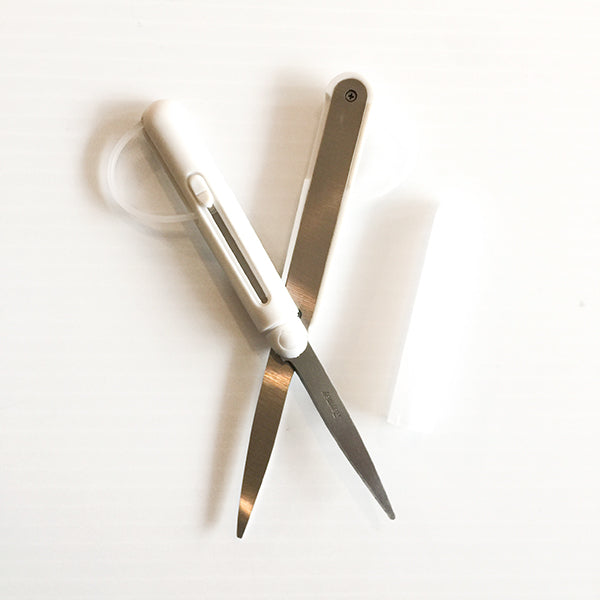 Raymay Pencut Premium Pen Scissors - White - Paper Plus Cloth