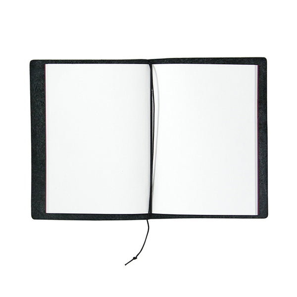 Traveler's Notebook Black - Passport Size - Leather Journal Notebook K ...